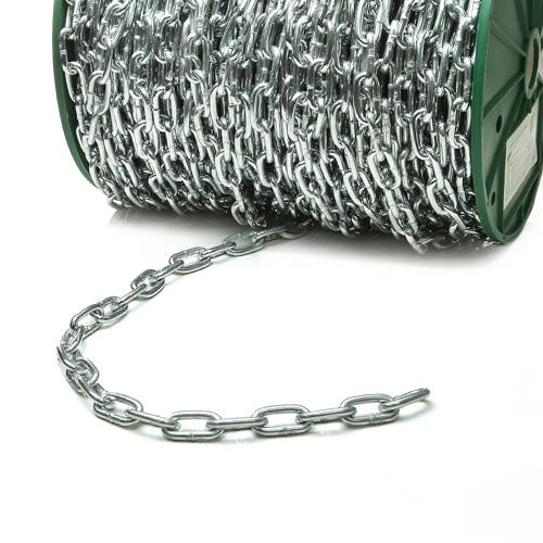 Stahlkette Kurzgliedrig Rundstahlkette Eisenkette Gliederkette Verzinkt A1 4mm 4mm | Stahlketten ...